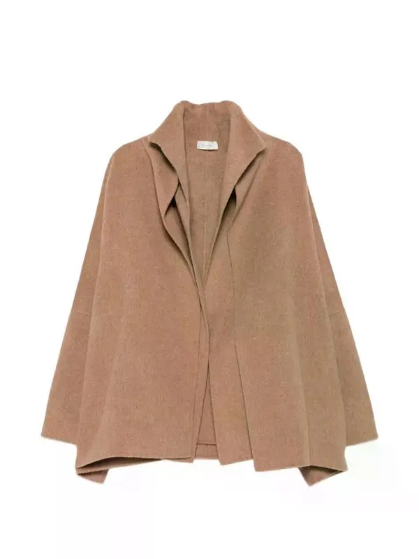 RUOHAN Oversized Layered Coat - Neutrals