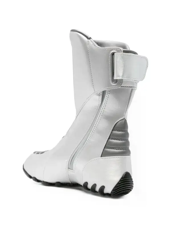 Adidas High-top Panelled Sneakers