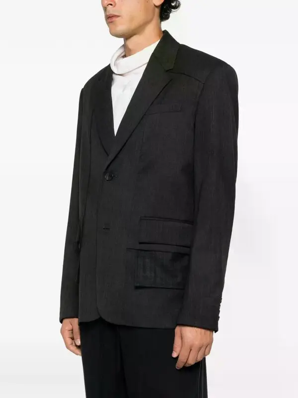 FENG CHEN WANG Layered Flap-pocket Blazer
