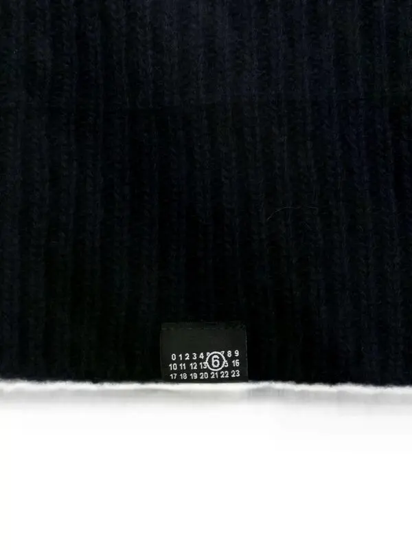 MAISON MARGIELA Ribbed-knit Balaclava