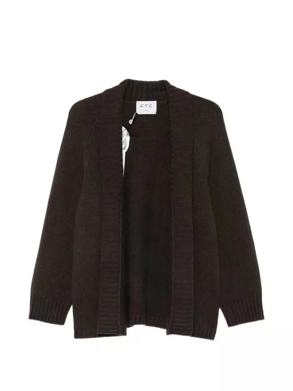 FTC Shawl-collar Raglan-sleeve Cardigan