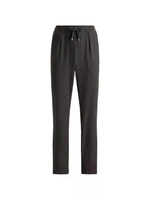 Ralph Lauren Purple Label Pleated Drawstring Track Pants