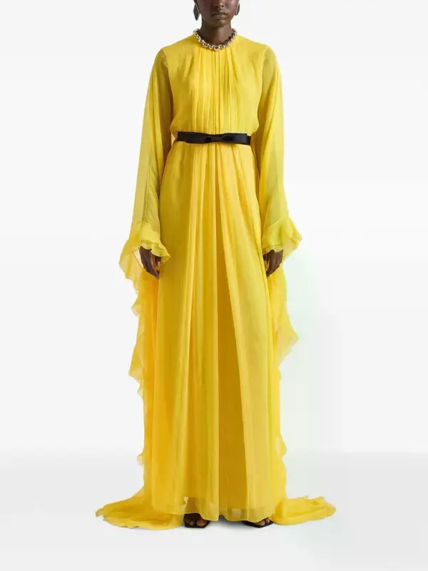 Givenchy Evening Dress In Silk Chiffon