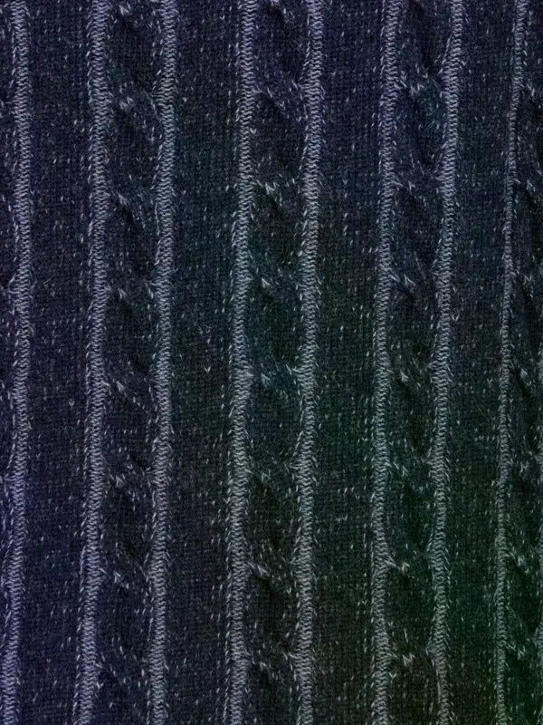 LORENZONI Cable-knit Roll-neck Sweater
