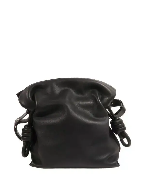 Loewe Medium Flamenco Shoulder Bag - Black