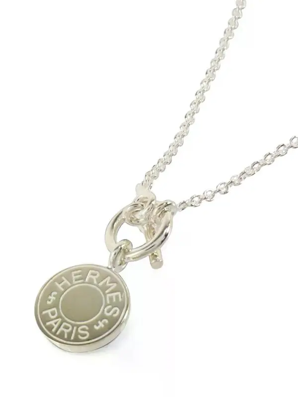 Hermès Amulettes Ex-libris Necklace