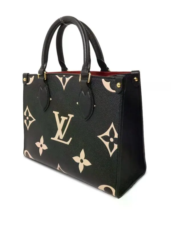LOUIS VUITTON Pm Monogram Empreinte On The Go Tote Bag