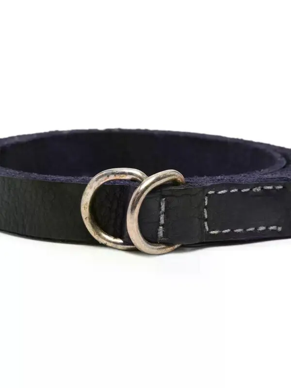 Guidi Bison-leather D-ring Belt