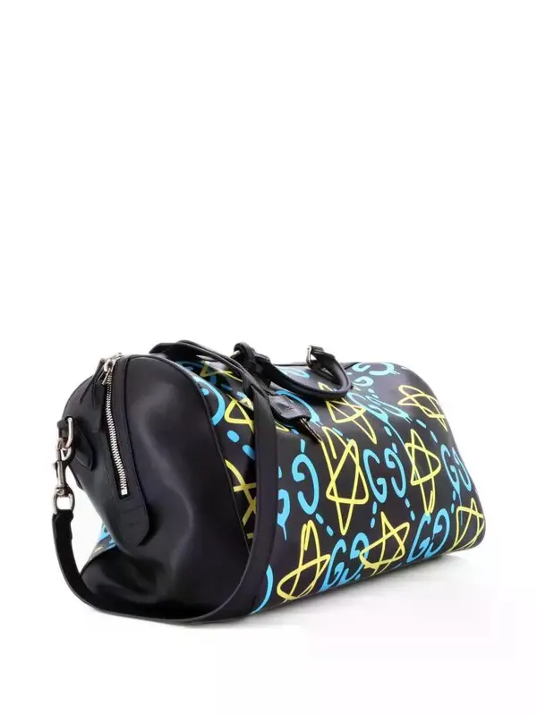 Gucci Convertible Duffle Bag Guccighost Leather Satchel