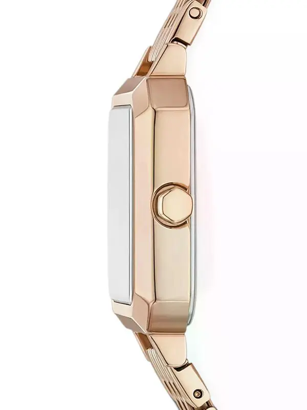 Armani Exchange Square-face 27mm Watch And Bracelet Set