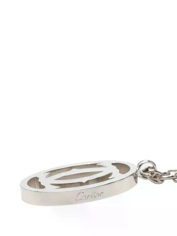 Cartier 2000-2026 Brass Logo Bag Charm And Key Chain