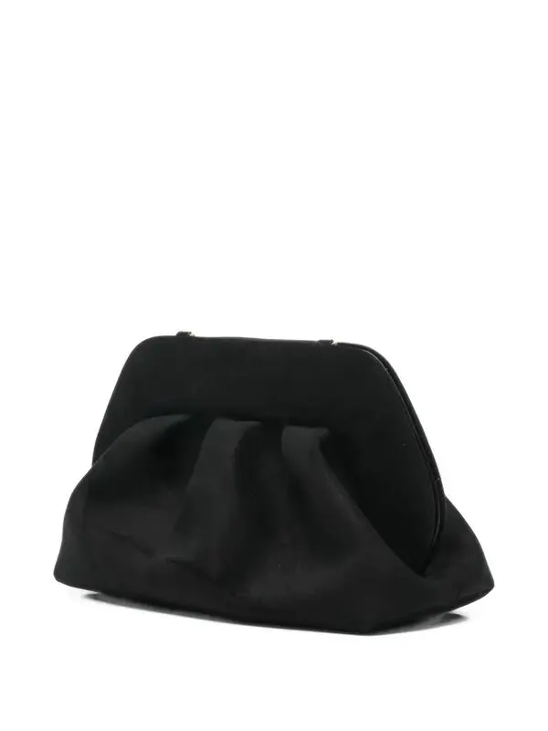 THEMOIRE Medium Bios Ruched Clutch Bag