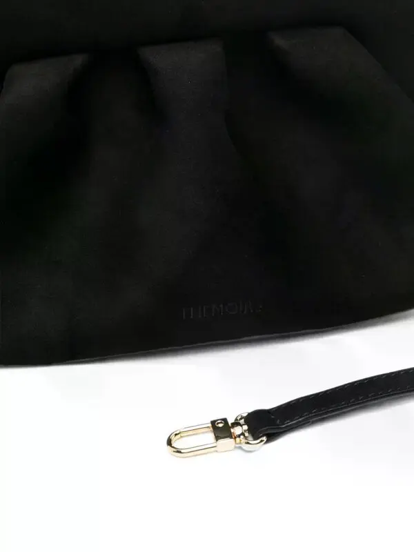 THEMOIRE Medium Bios Ruched Clutch Bag