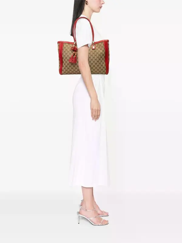 Gucci 2000-2015 Gg Canvas Bella Tote Bag