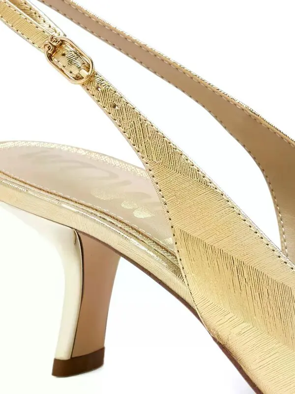Sam Edelman Bianka Slingback Pumps - Gold