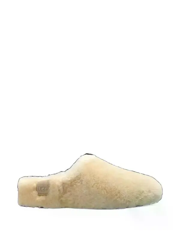 UGG Elea Fluffed Slip-ons - Beige