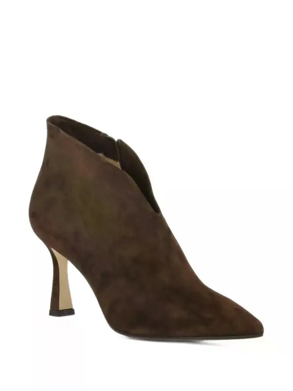JULIE DEE Pointed-toe Ankle Boots