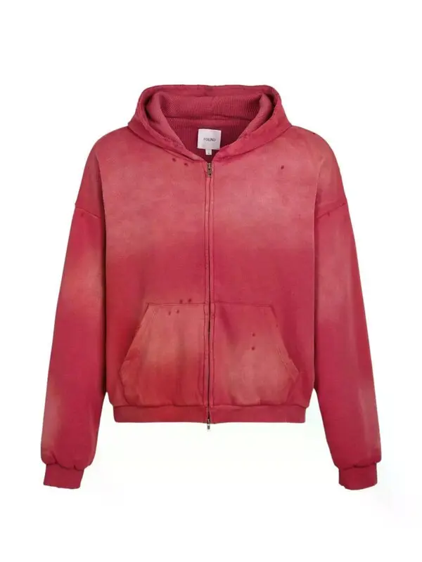 FOUND Distressed-effect Hoodie