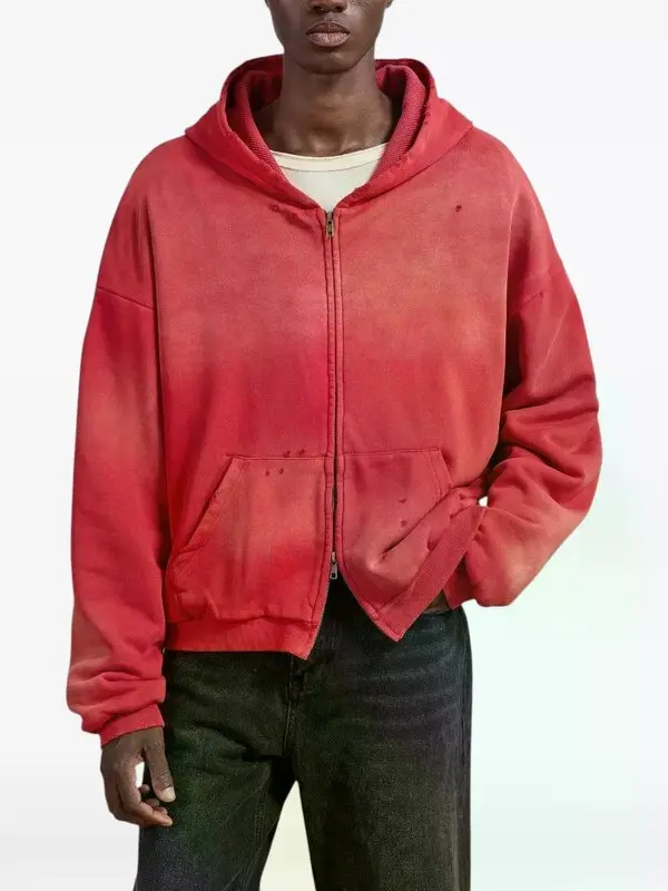 FOUND Distressed-effect Hoodie