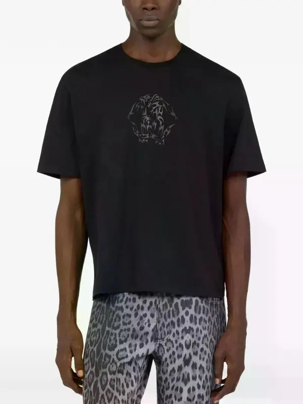 Roberto Cavalli Logo-print Cotton T-shirt