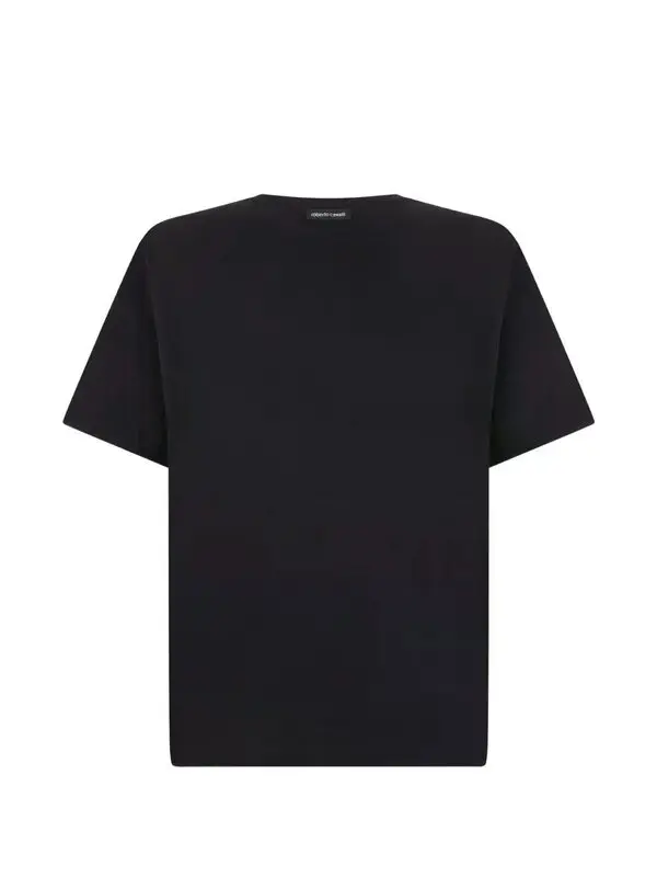 Roberto Cavalli Logo-print Cotton T-shirt