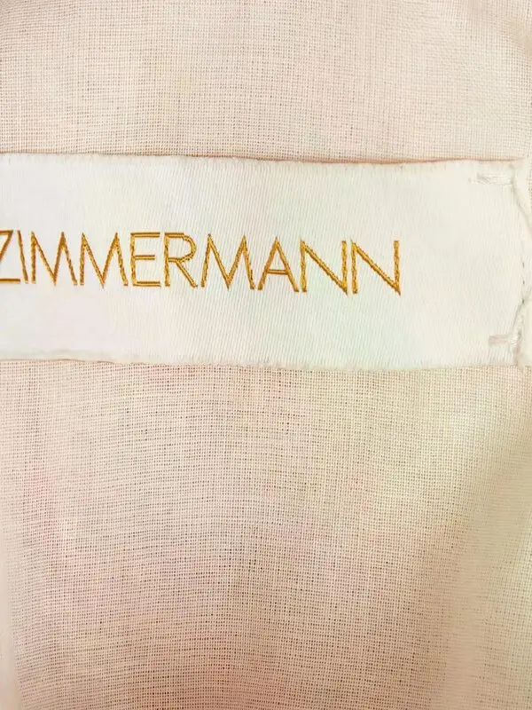 Zimmermann Illuminate Floral-print Halter Dress - Neutrals