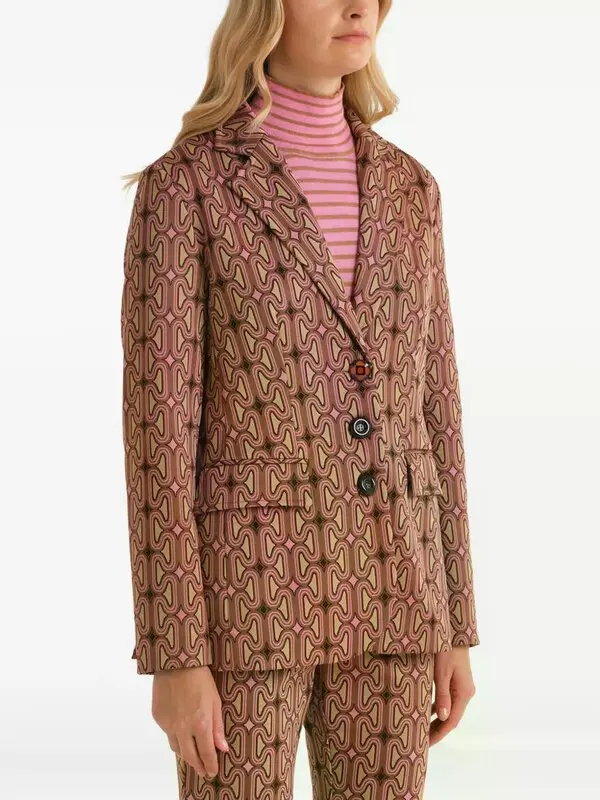 Malìparmi Jacquard-interlock Blazer