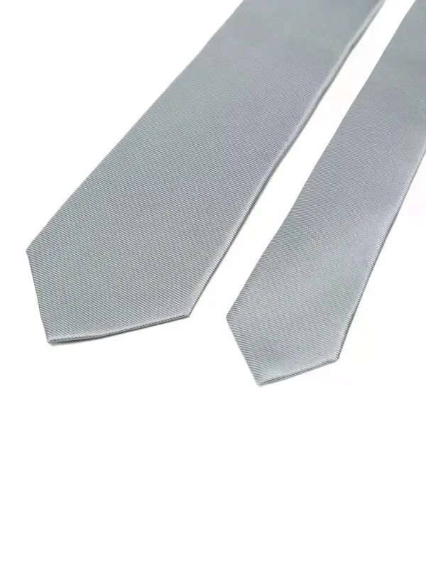 Kiton Ribbed-knit Silk Tie