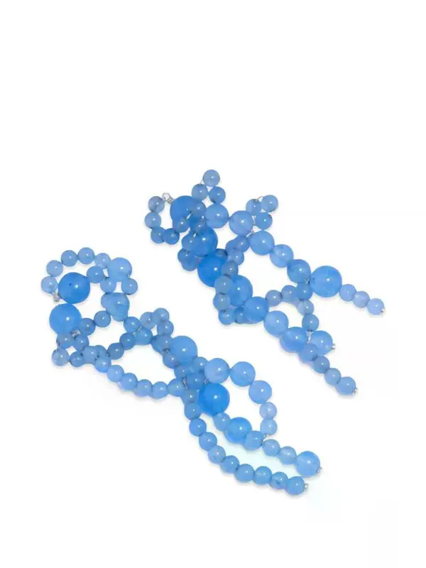 Completedworks Floe Agate Earrings - Blue