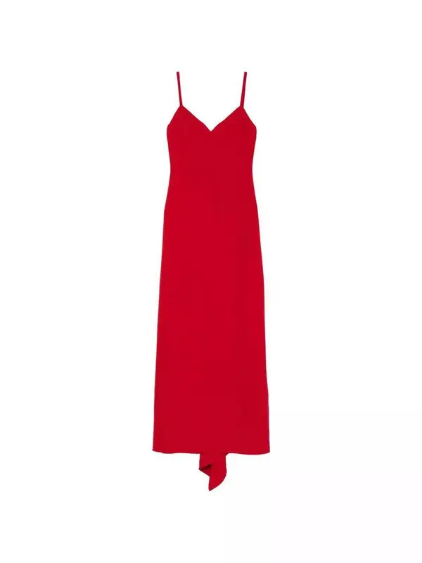 Versace 2000s Spaghetti-strap Evening Gown
