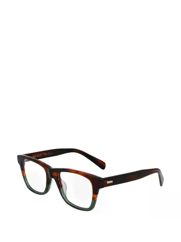 Paul Smith Fairfax Square-frame Glasses - Brown