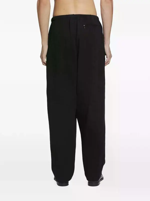COMOLI Drawstring-waist Wool Trousers