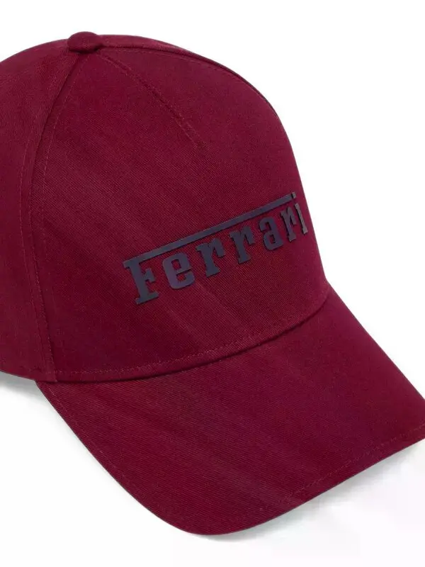 FERRARI Logo-print Baseball Cap