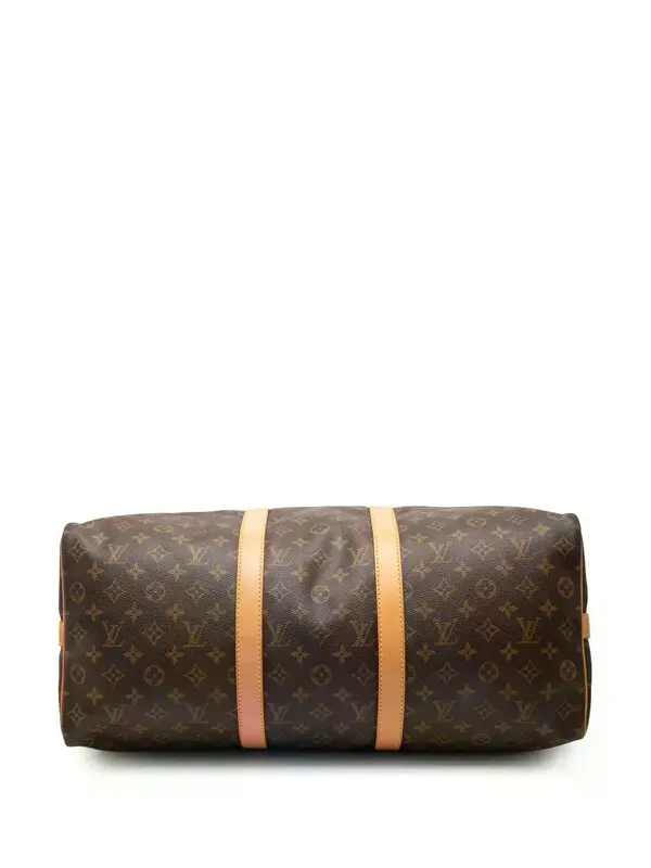 LOUIS VUITTON 1991 Monogram Keepall Bandouliere 50 Travel Bag