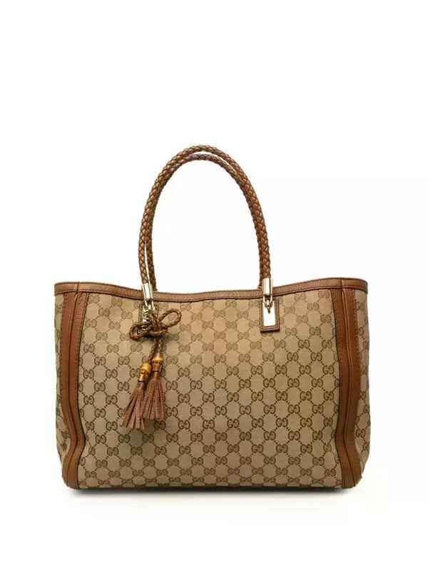 Gucci 2000-2015 Gg Canvas Bella Tote Bag