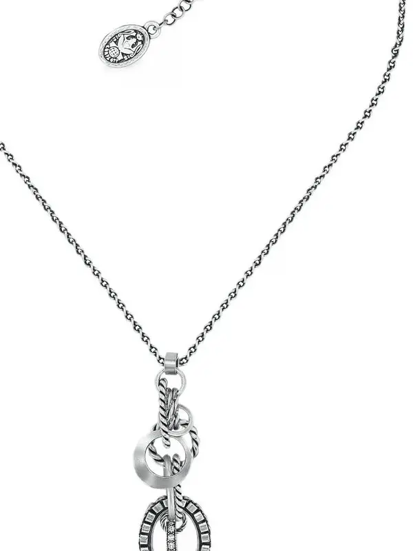 KONPLOTT Rings & Rhythm Interlocking Pendant Necklace