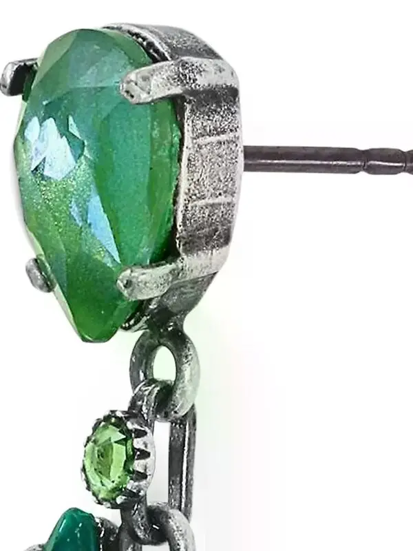 KONPLOTT Mess To Impress Crystal Drop Earrings