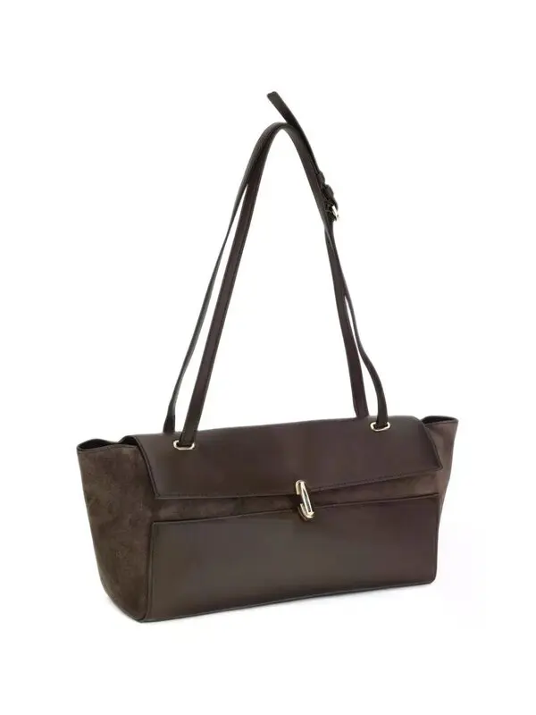 Savette Trapeze Shoulder Bag - Brown