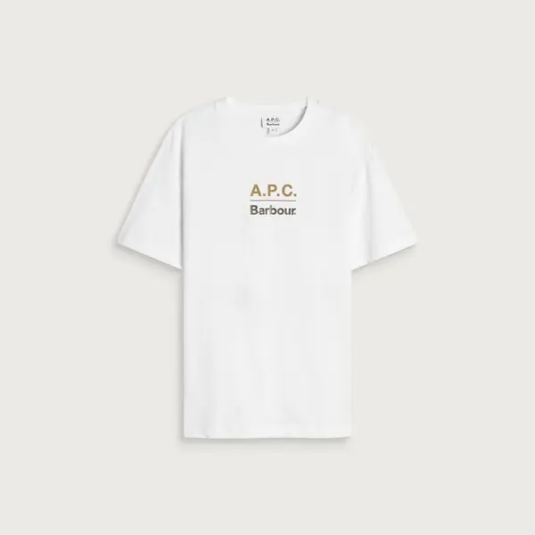 Barbour X A.p.c. Logo T-shirt