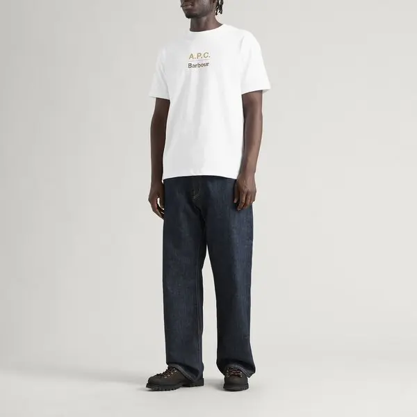 Barbour X A.p.c. Logo T-shirt
