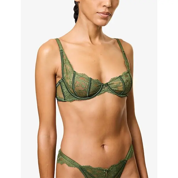 Lounge Enchant Plunge Lace Bra