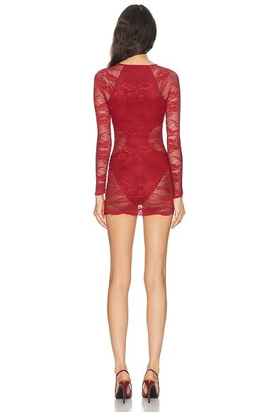 HAELO Lace Veiled Mini