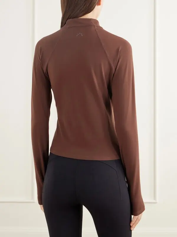 Varley Cropped Stretch-jersey Jacket