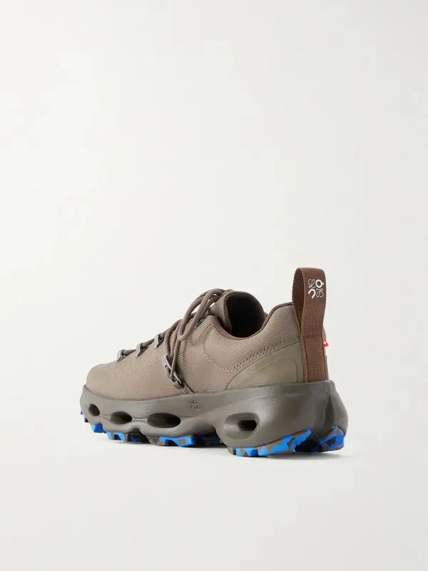Loewe On Cloudsolo Hiker Rubber-trimmed Twill Sneakers