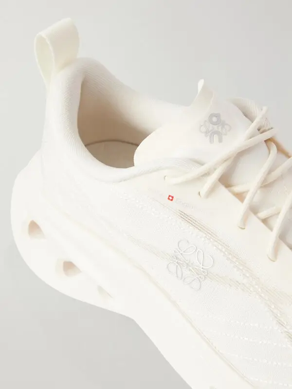 Loewe On Cloudtilt Premium Embroidered Mesh Sneakers