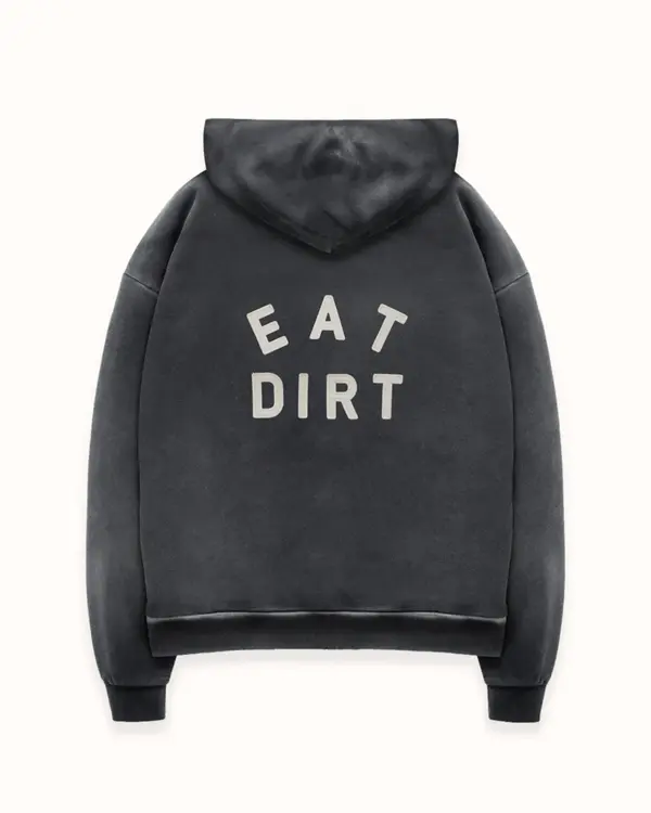 DUKE + DEXTER Dr4 Eat Dirt Washed Zip Hoodie