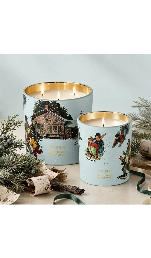 APOTHEKE X Norman Rockwell Juniper Birch Classic Candle