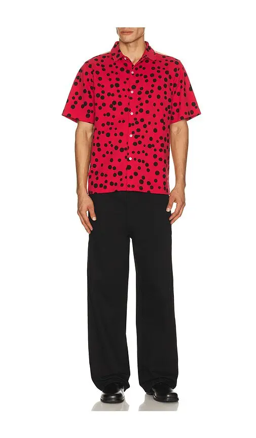PLEASURES Bug Eye Button Up Shirt - Multi