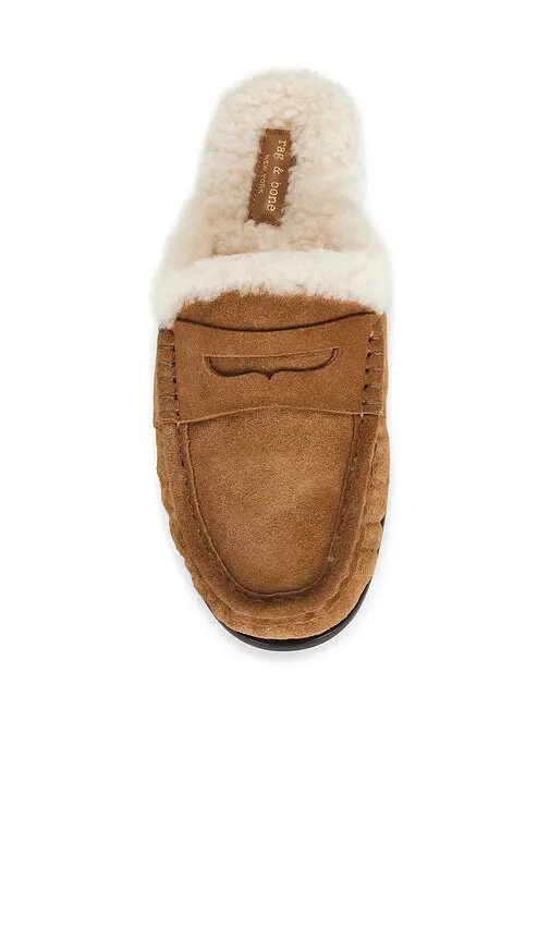 Rag & Bone Carter Shearling Mule Loafer