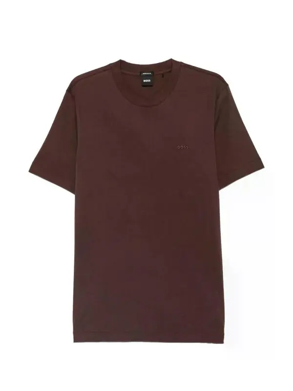 BOSS Logo-embroidered T-shirt